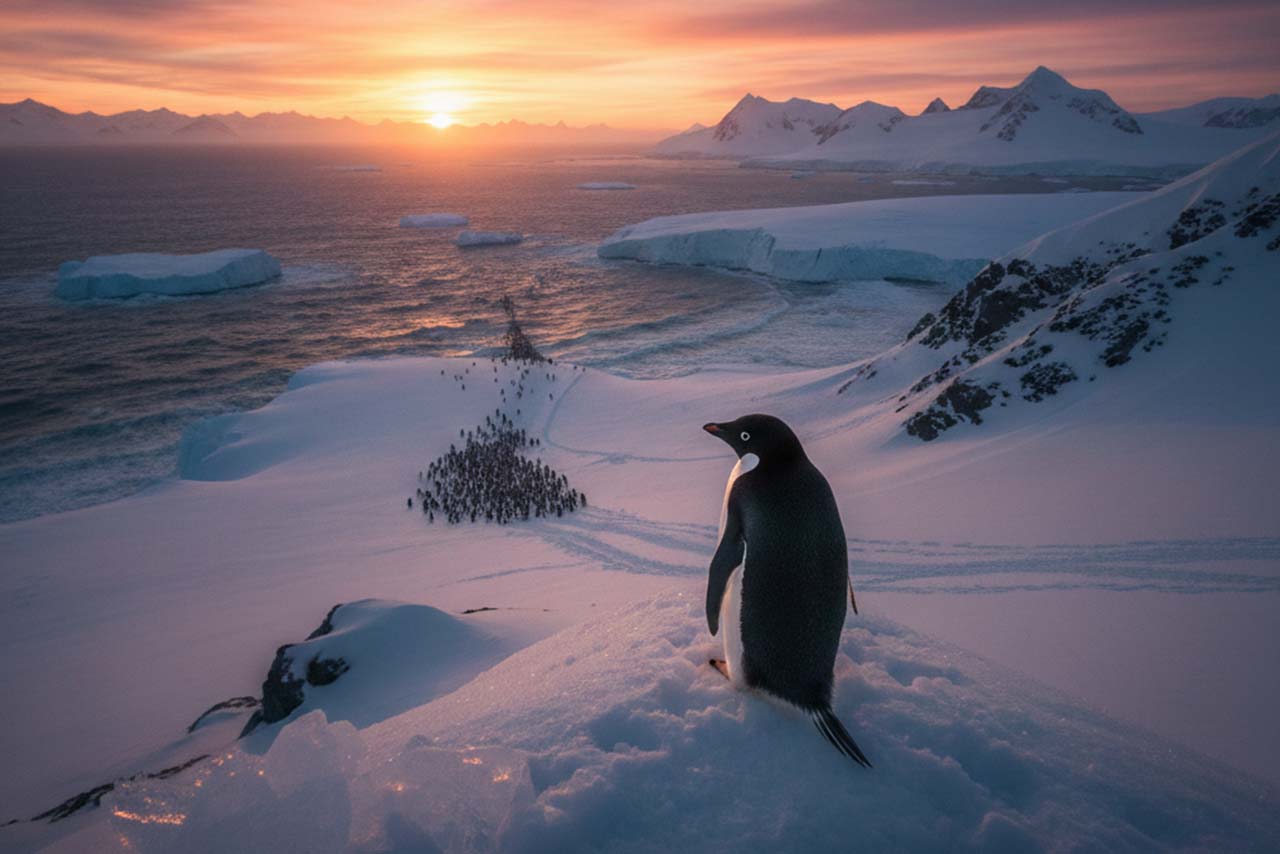 The Penguin That Leaves The Colony: Is It Losing One’s Way Or Searching ...